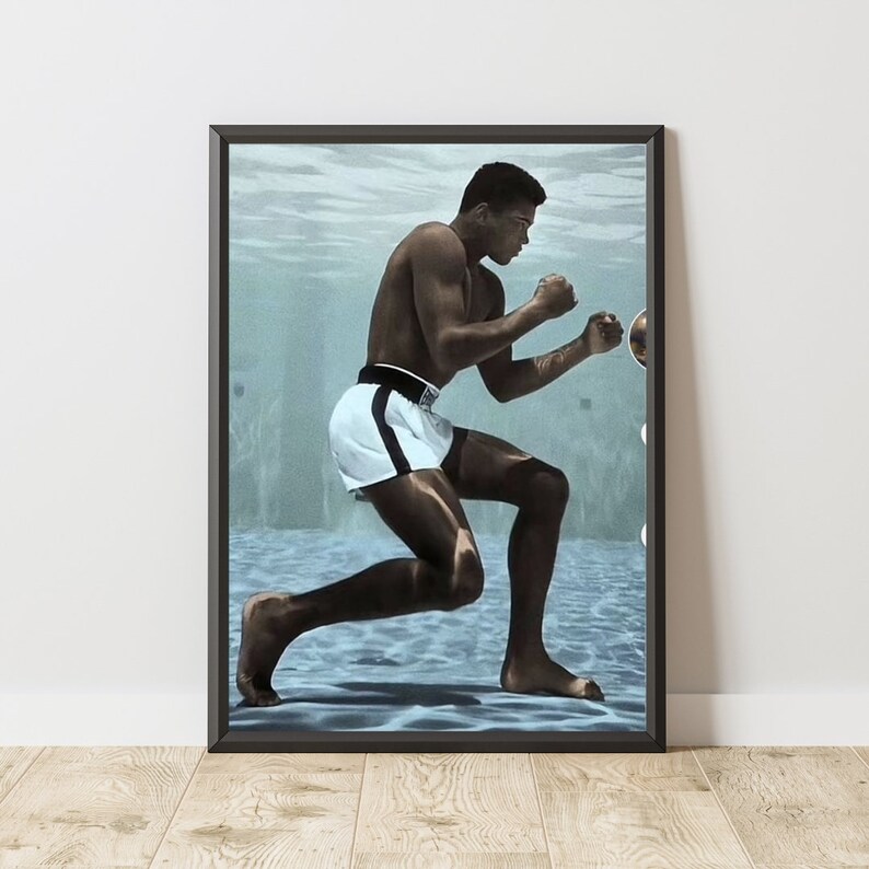Muhammad Ali Poster Muhammad Ali Print Muhammad Ali Wall - Etsy