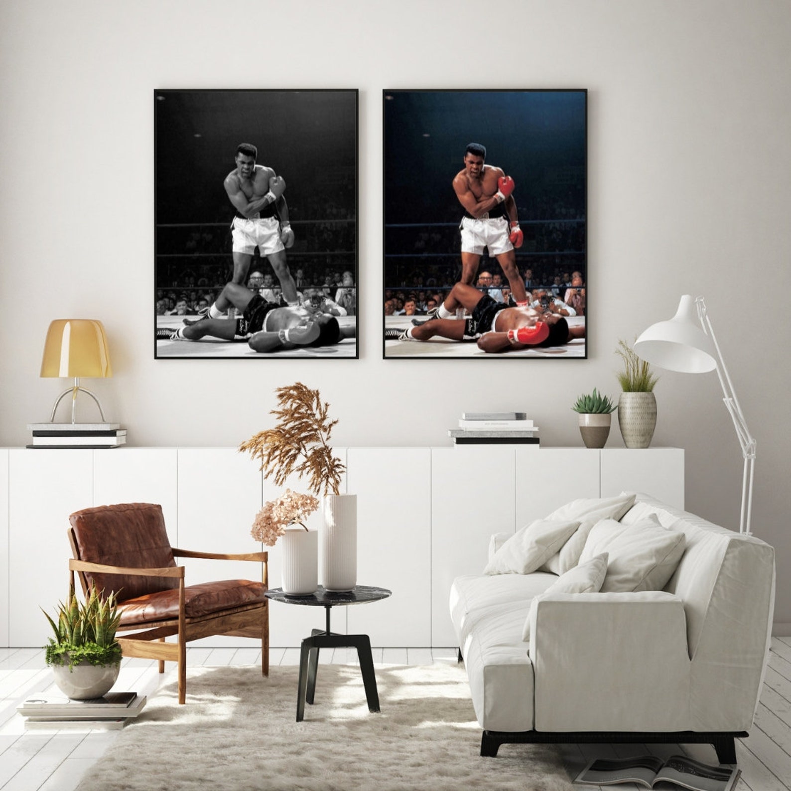 Muhammad Ali Poster, Muhammad Ali Print, Muhammad Ali Wall Art, Black ...