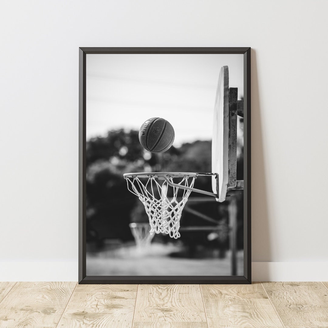 Basketball Poster, Basketball Print, Basketball Wall Art, NBA Wall Art ...
