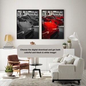 Ferrari Poster, Ferrari Print, Ferrari Wall Art, Sports Car Poster ...