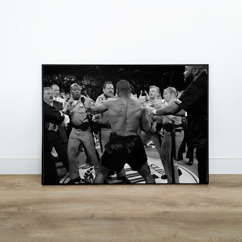 Mike Tyson Poster, Mike Tyson Print, Mike Tyson Wall Art, Boxing Poster ...