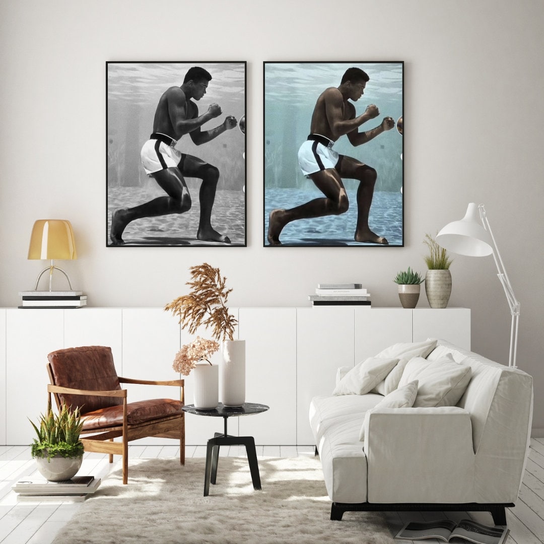 Muhammad Ali Poster Muhammad Ali Print Muhammad Ali Wall - Etsy
