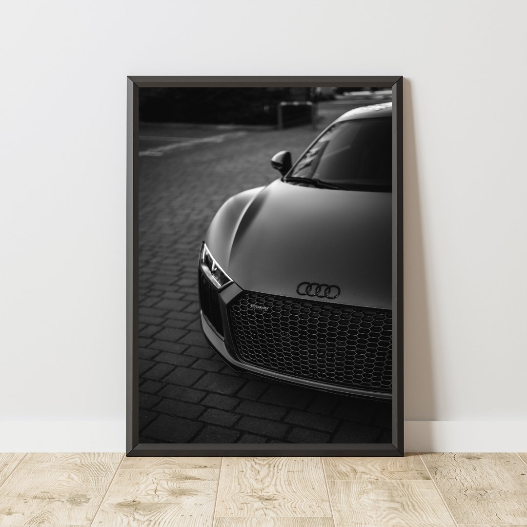 Audi R8 Poster, Audi R8 Print, Audi R8 Wall Art, Iconic Car Poster ...