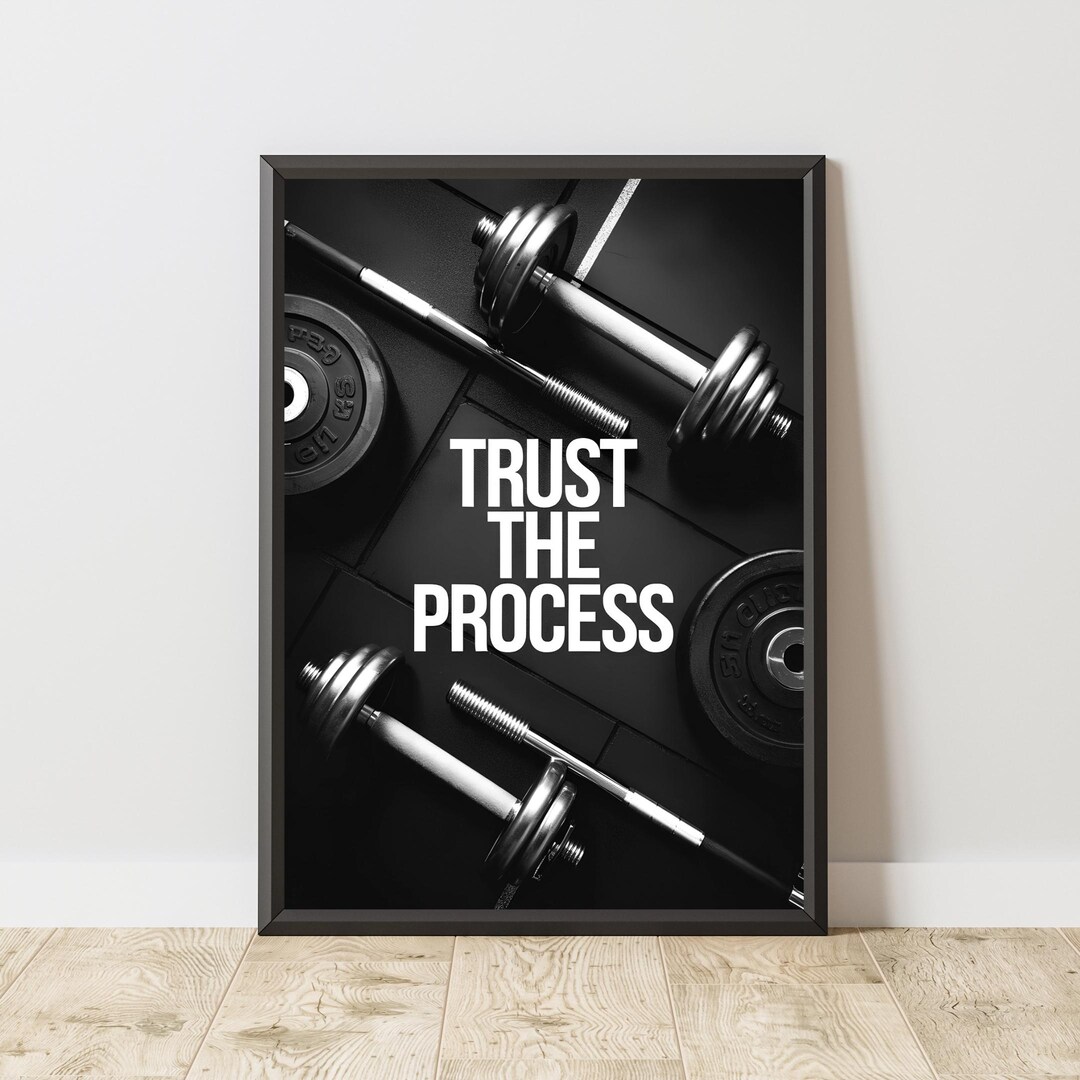 Gym Motivation Poster, Motivation Print, Motivation Wall Art ...