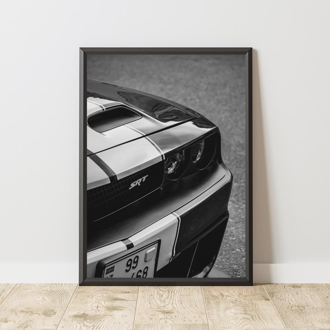 Dodge Challenger Poster, Dodge Challenger Print, Dodge Challenger Wall ...
