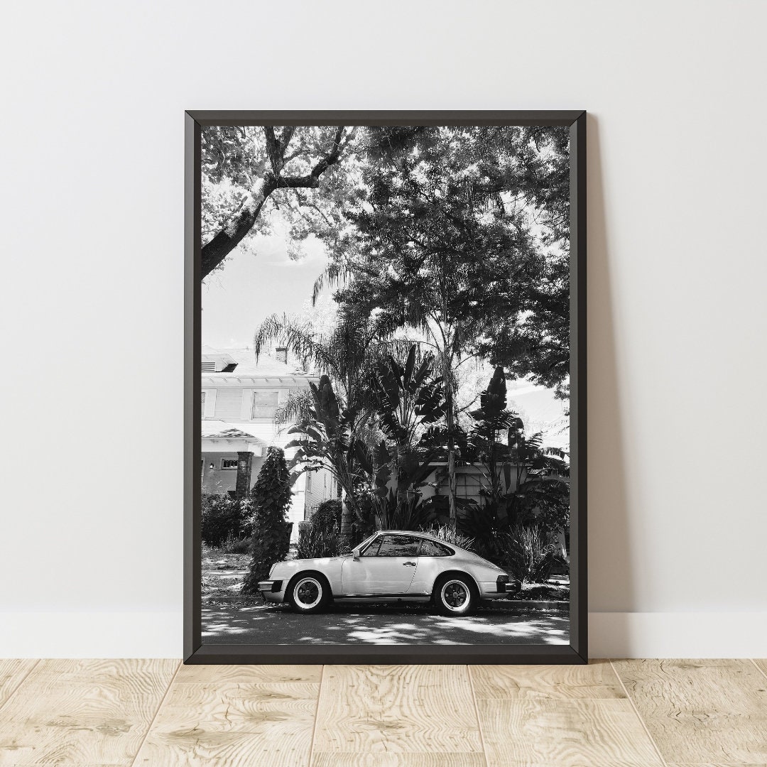 Vintage Porsche Poster, Vintage Porsche Print, Porsche Wall Art ...