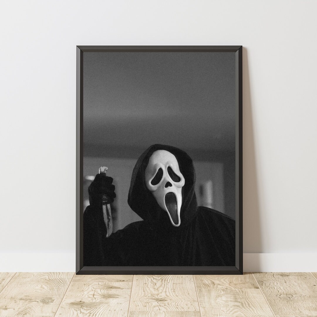 Scream Poster Scream Print Scream Wall Art Classic Horror - Etsy