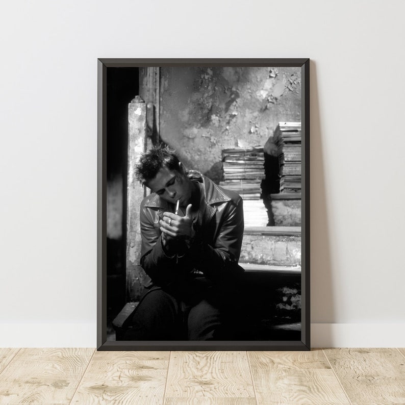 Fight Club Poster, Fight Club Print, Fight Club Wall Art, Movie Wall ...