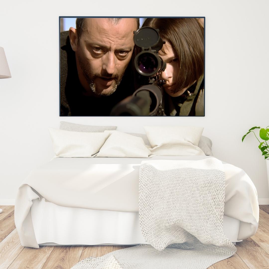 Léon Poster, Léon Print, Léon Wall Art, Léon the Professional, Movie ...