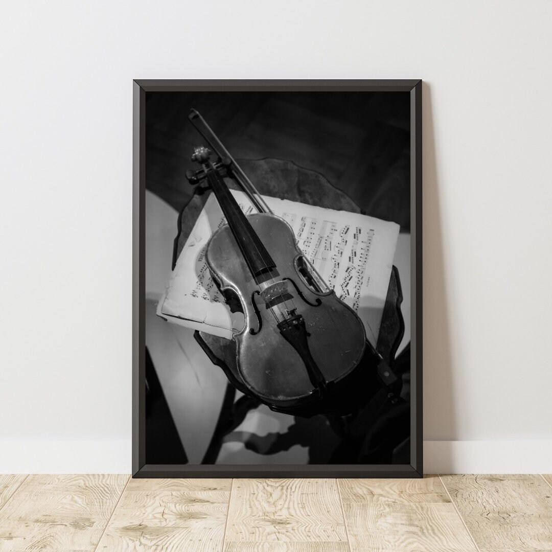 Violin Poster, Violin Print, Violin Wall Art, Music Poster, Music Print ...