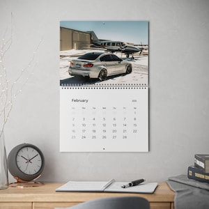 BMW Calendar, BMW 2025 Calendar, BMW Wall Calendar, Bmw Desk Calendar ...