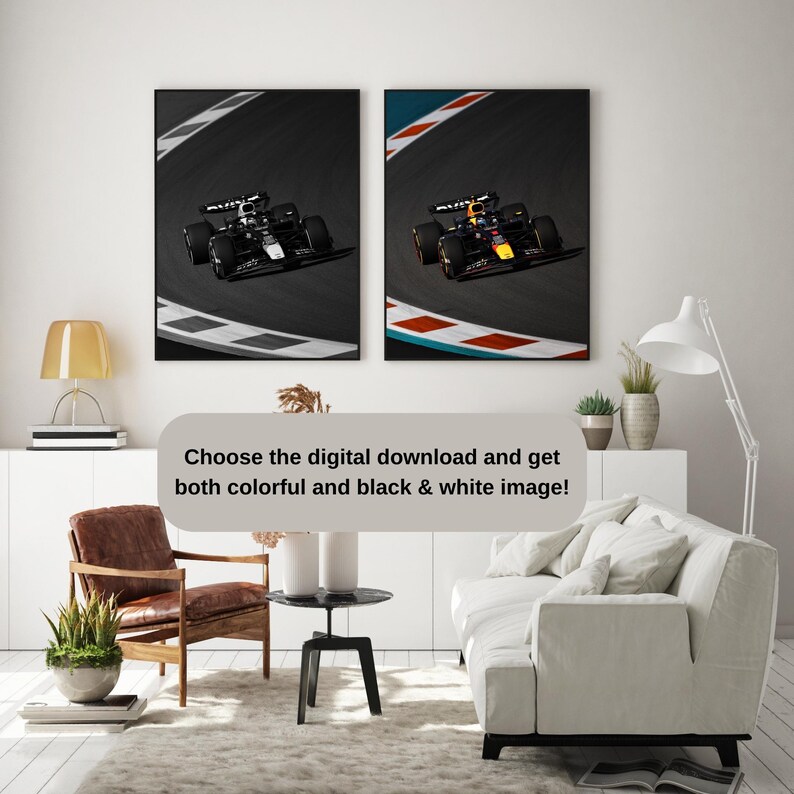 Formula 1 Poster, Formula 1 Print, Formula 1 Wall Art, Formula One ...