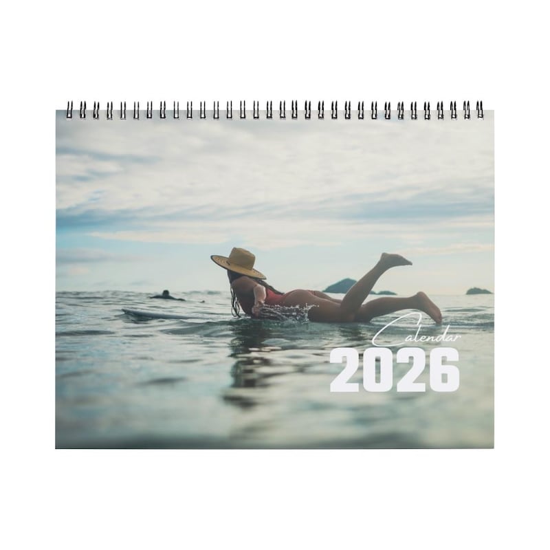 2026 Calendar Surf - Etsy UK