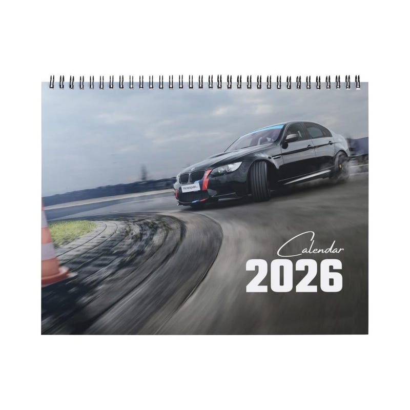 Bmw Wall Calendar 2026 - Etsy