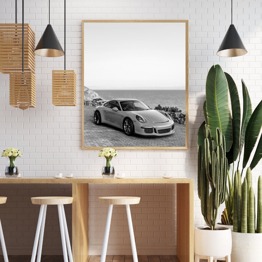 Porsche 911 GT3 Poster, Porsche GT3 Print, Porsche GT3 Wall Art ...