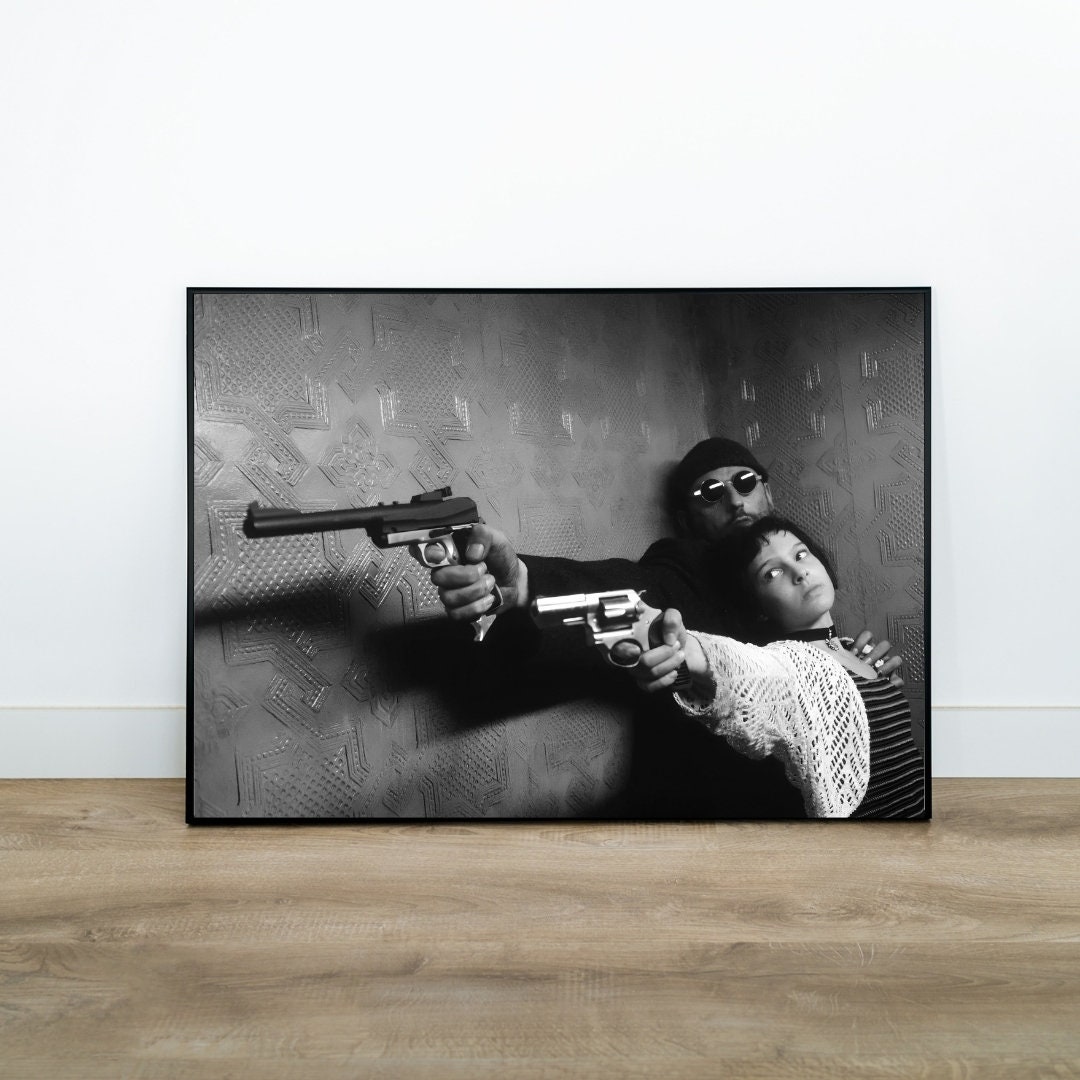 Léon Poster, Léon Print, Léon Wall Art, Léon the Professional, Movie ...