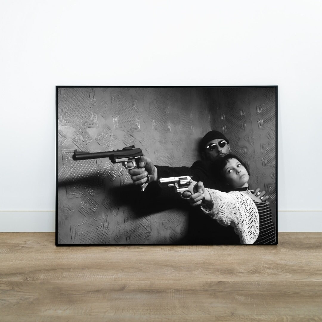 Léon Poster, Léon Print, Léon Wall Art, Léon the Professional, Movie ...
