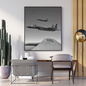 Fighter Jet Poster, Fighter Jet Print, Fighter Jet Wall Art, Airplane ...