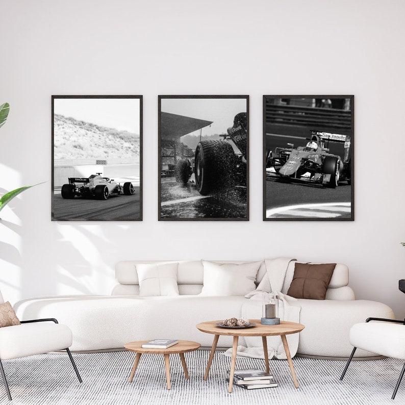 Formula 1 Poster, Formula 1 Print, Formula 1 Wall Art, Formula One ...