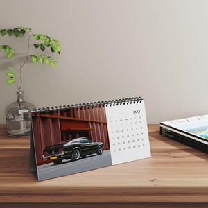 Ford Mustang Calendar, Ford Mustang 2025 Calendar, Mustang Wall ...