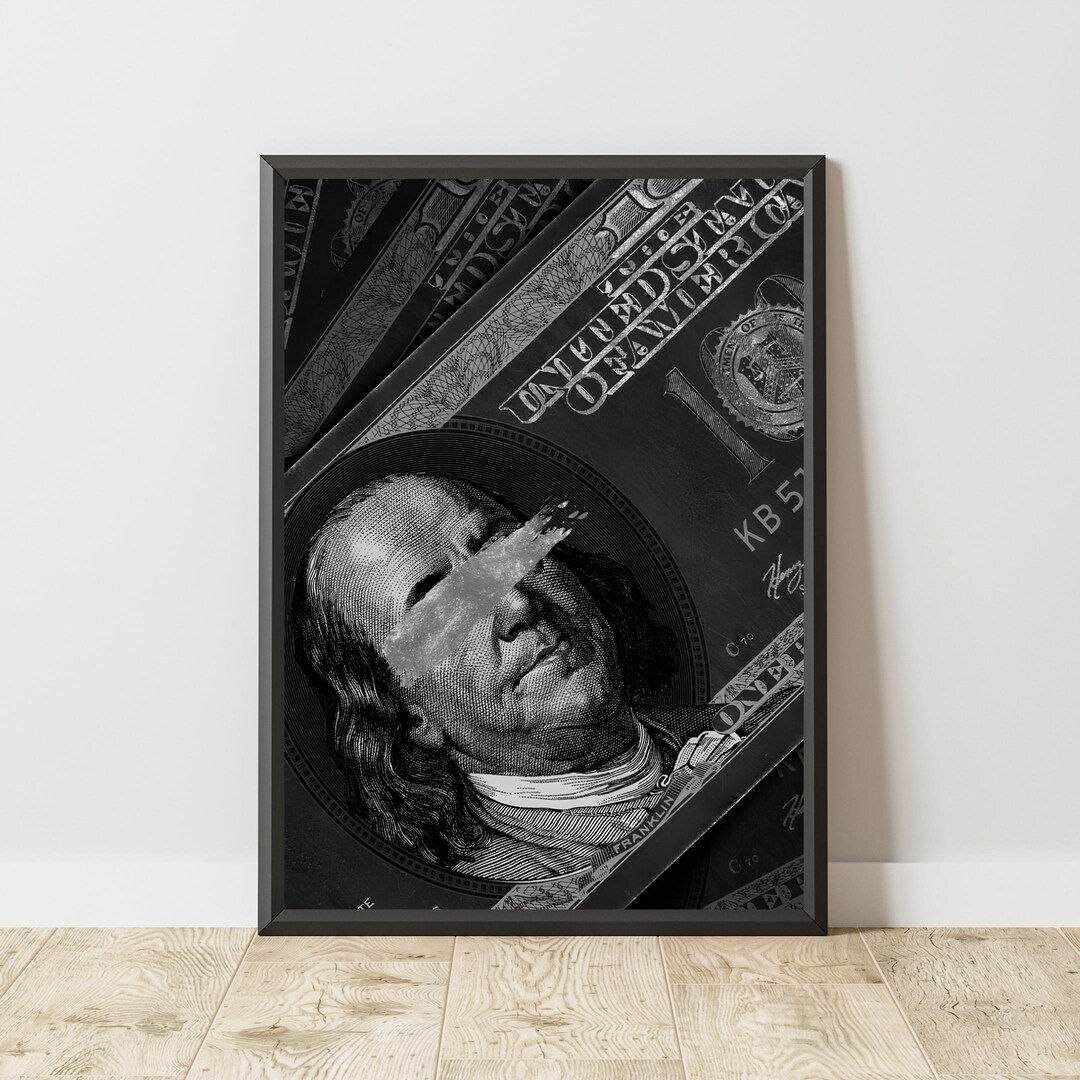 Dollar Poster, Dollar Print, Dollar Wall Art, Motivational Poster ...