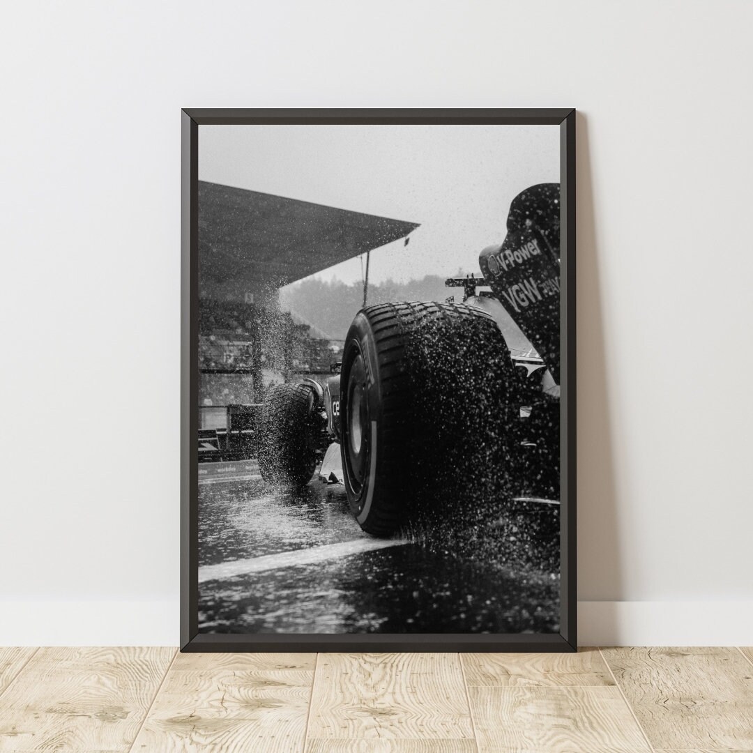 Formula 1 Poster, Formula 1 Print, Formula 1 Wall Art, Formula One ...