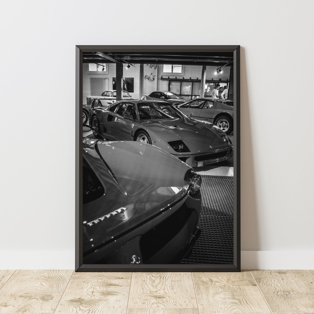 Ferrari Poster, Ferrari Print, Ferrari Wall Art, Sports Car Poster ...
