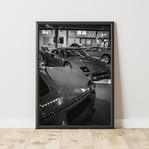 Ferrari Poster, Ferrari Print, Ferrari Wall Art, Sports Car Poster ...