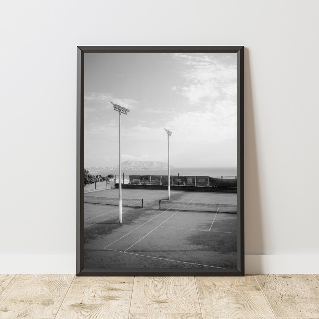 Tennis Poster, Tennis Print, Tennis Wall Art, Sports Poster, Sports ...