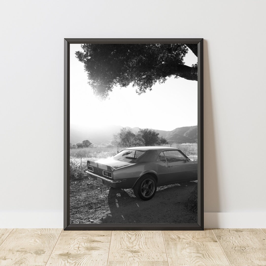 Vintage Chevrolet Camaro Poster, Vintage Chevrolet Camaro Print ...