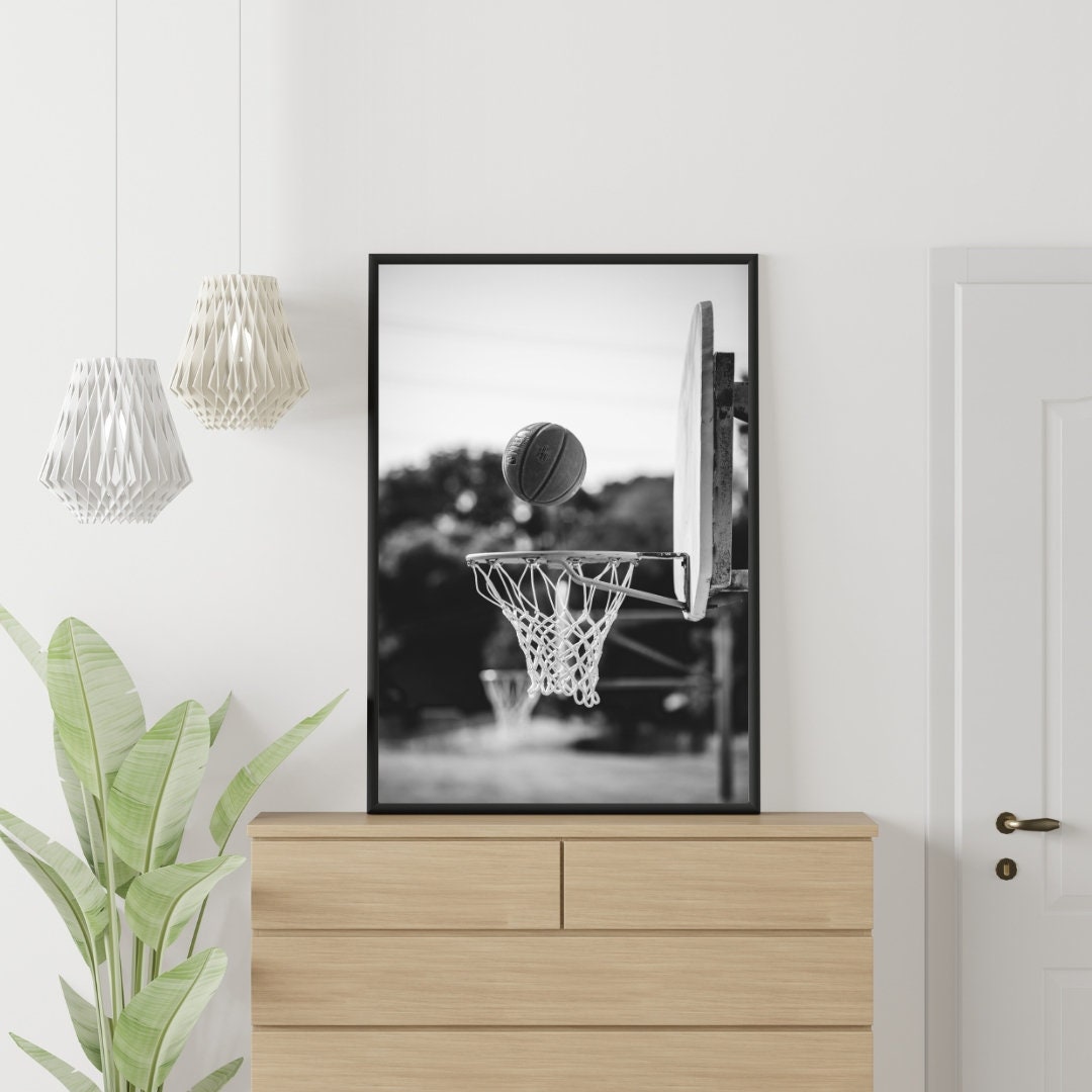 Basketball Poster, Basketball Print, Basketball Wall Art, NBA Wall Art ...