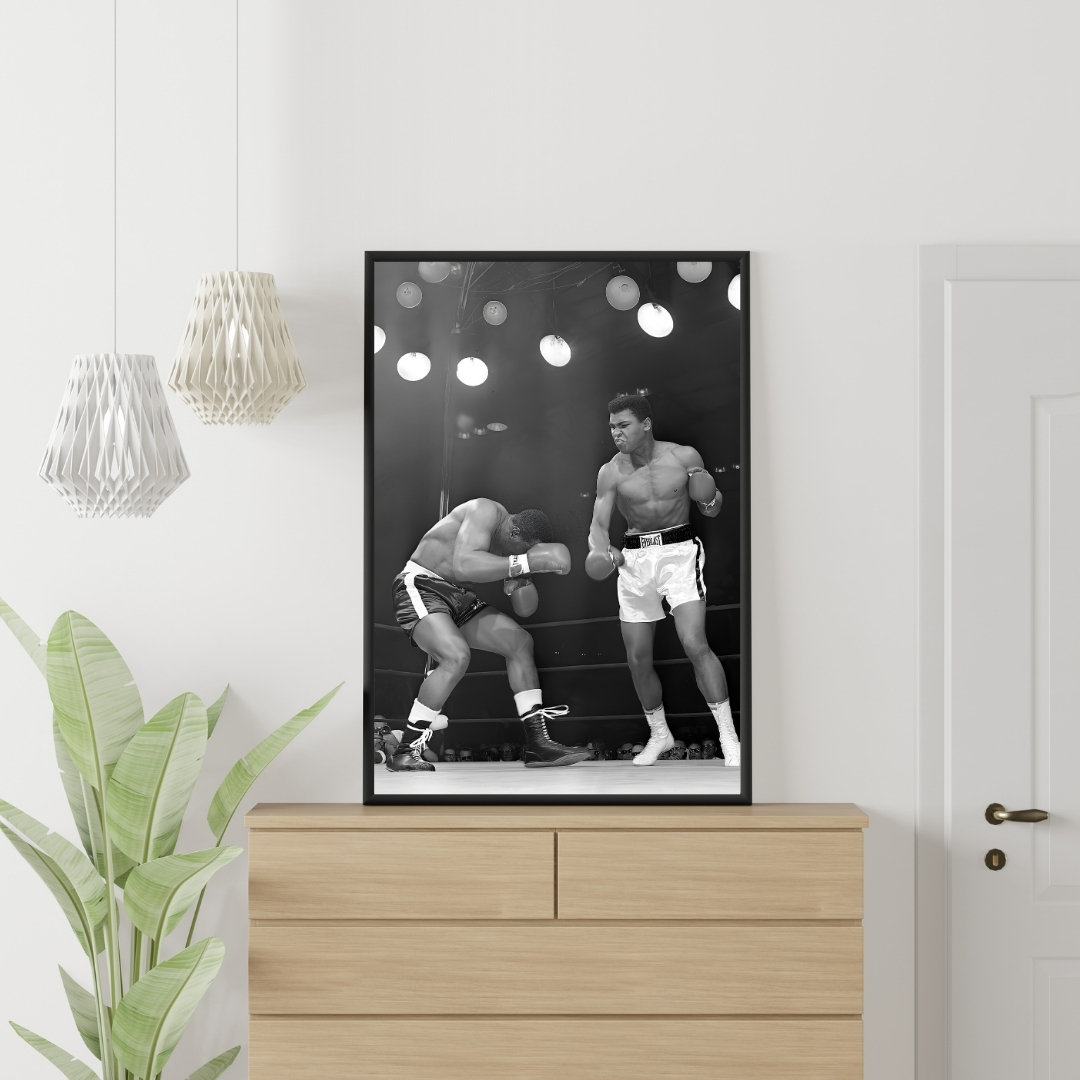 Muhammad Ali Poster, Muhammad Ali Print, Muhammad Ali Wall Art, Black ...