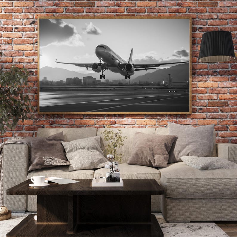Airplane Poster, Airplane Print, Airplane Wall Art, Aviation Poster ...