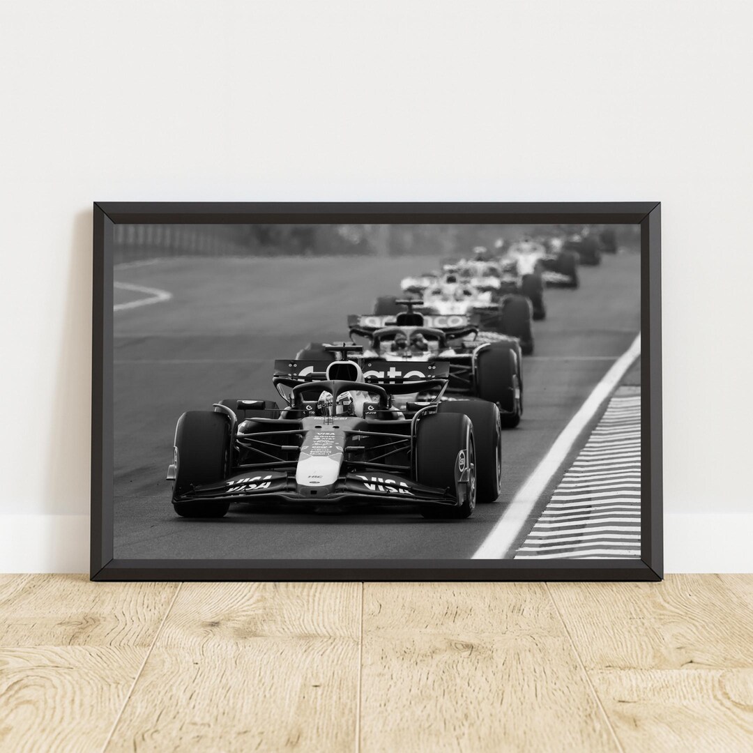 Formula 1 Poster, Formula 1 Print, Formula 1 Wall Art, Formula One ...