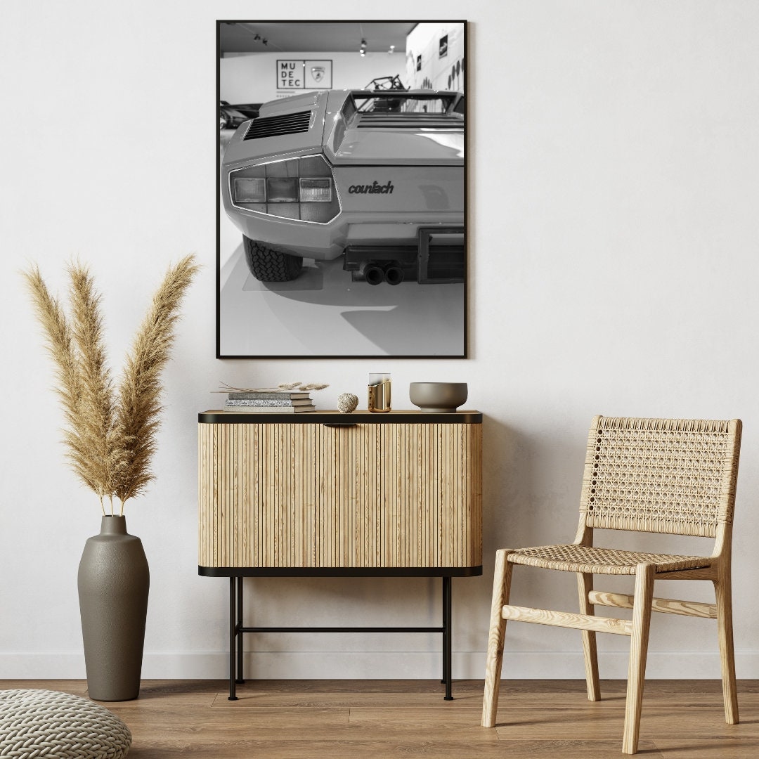 Vintage Lamborghini Countach Poster Lamborghini Countach - Etsy