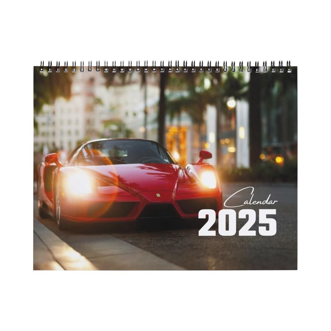 Ferrari Calendar, Ferrari 2025 Calendar, Ferrari Wall Calendar, Ferrari ...