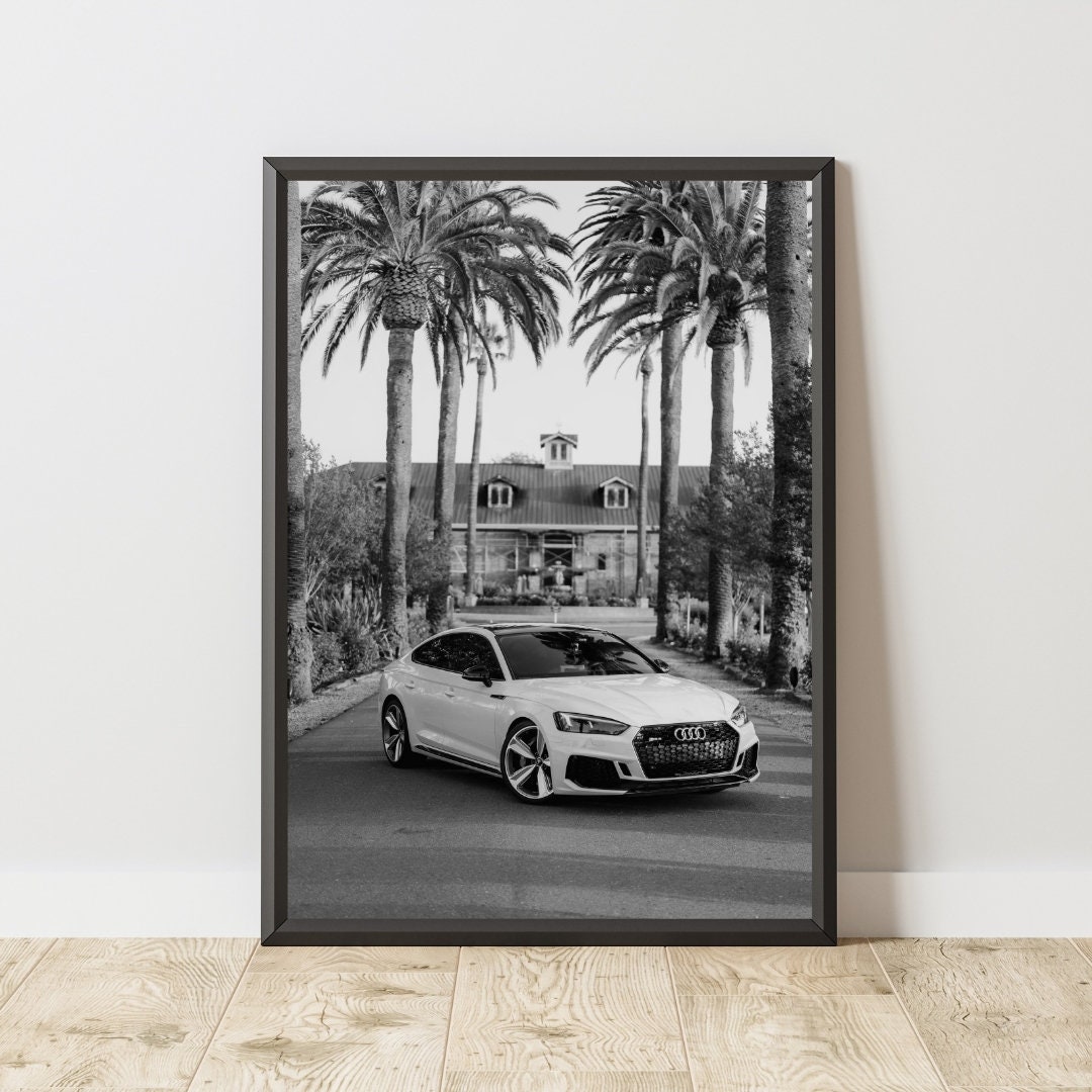Audi RS5 Poster, Audi Poster, Audi Print, Audi Wall Art, Iconic Car ...