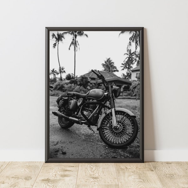 Motorcycle Poster - Etsy
