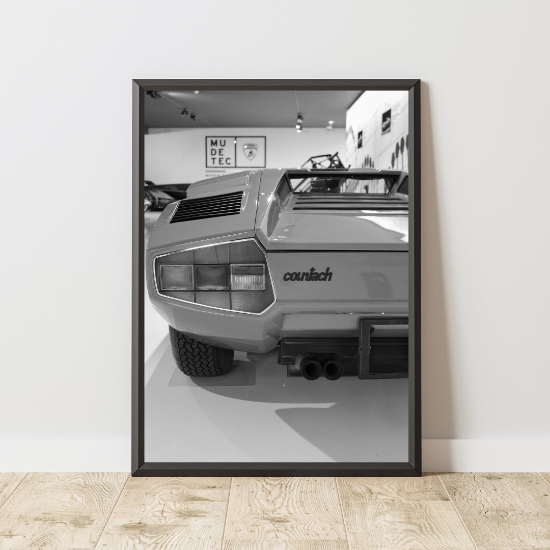 Vintage Lamborghini Countach Poster Lamborghini Countach - Etsy
