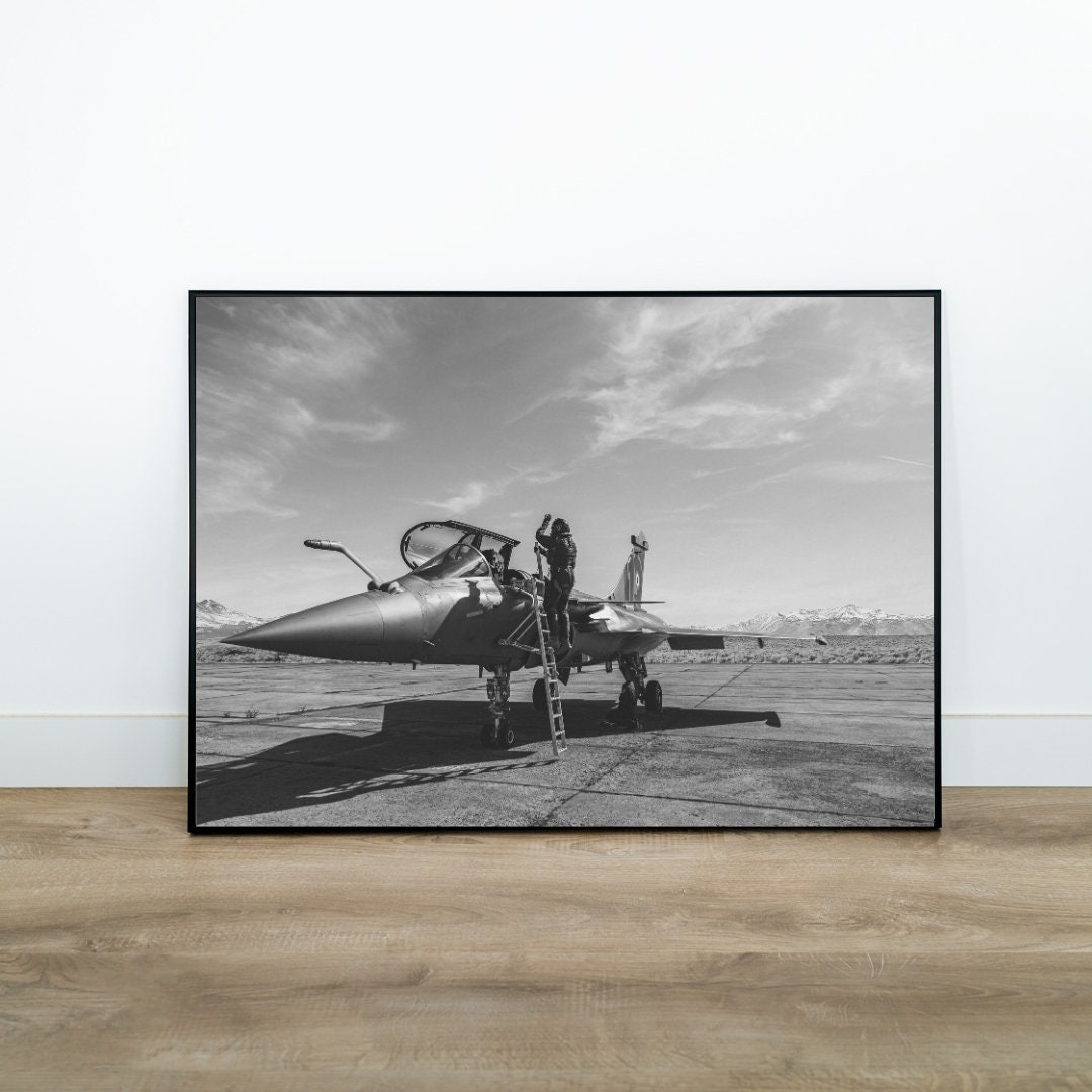 Fighter Jet Poster, Fighter Jet Print, Fighter Jet Wall Art, Airplane ...