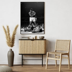 Muhammad Ali Poster, Muhammad Ali Print, Muhammad Ali Wall Art, Vintage ...