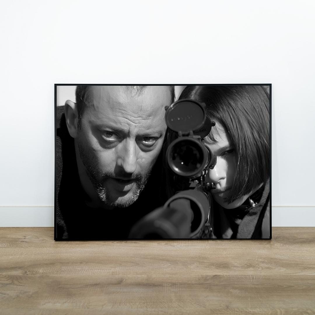 Léon Poster, Léon Print, Léon Wall Art, Léon the Professional, Movie Wall Art, Cinema Wall Art ...