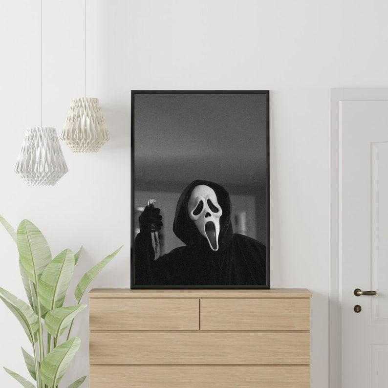 Scream Poster Scream Print Scream Wall Art Classic Horror - Etsy