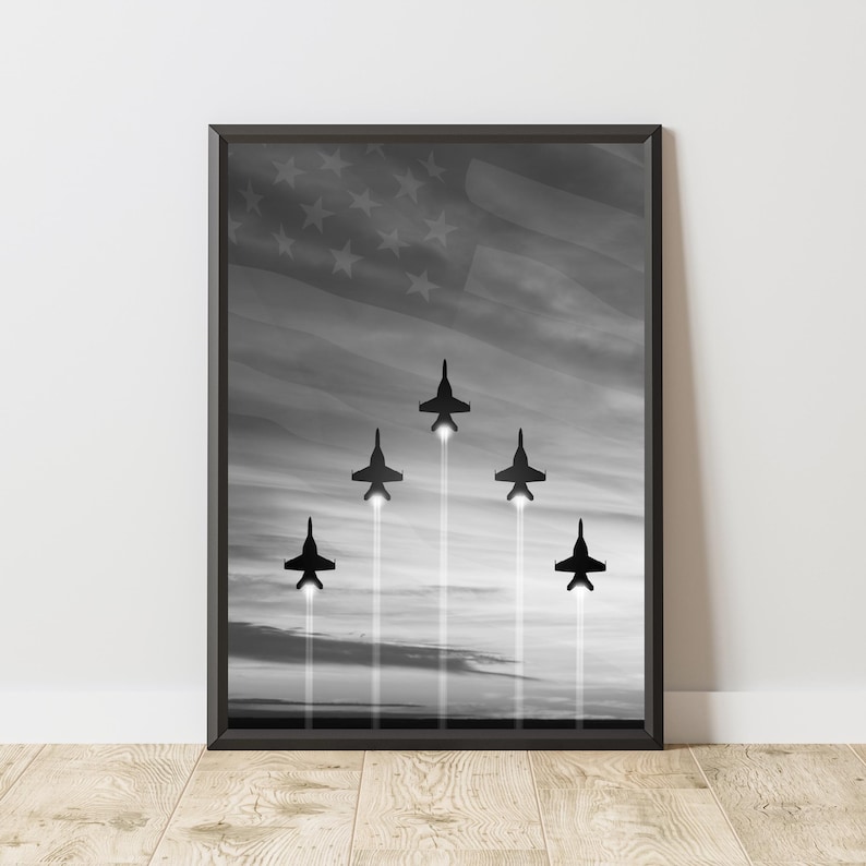 Fighter Jet Poster, Fighter Jet Print, Fighter Jet Wall Art, Military ...