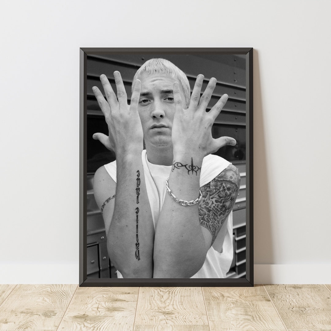 Eminem Poster Eminem Print Eminem Wall Art Music Wall Art - Etsy