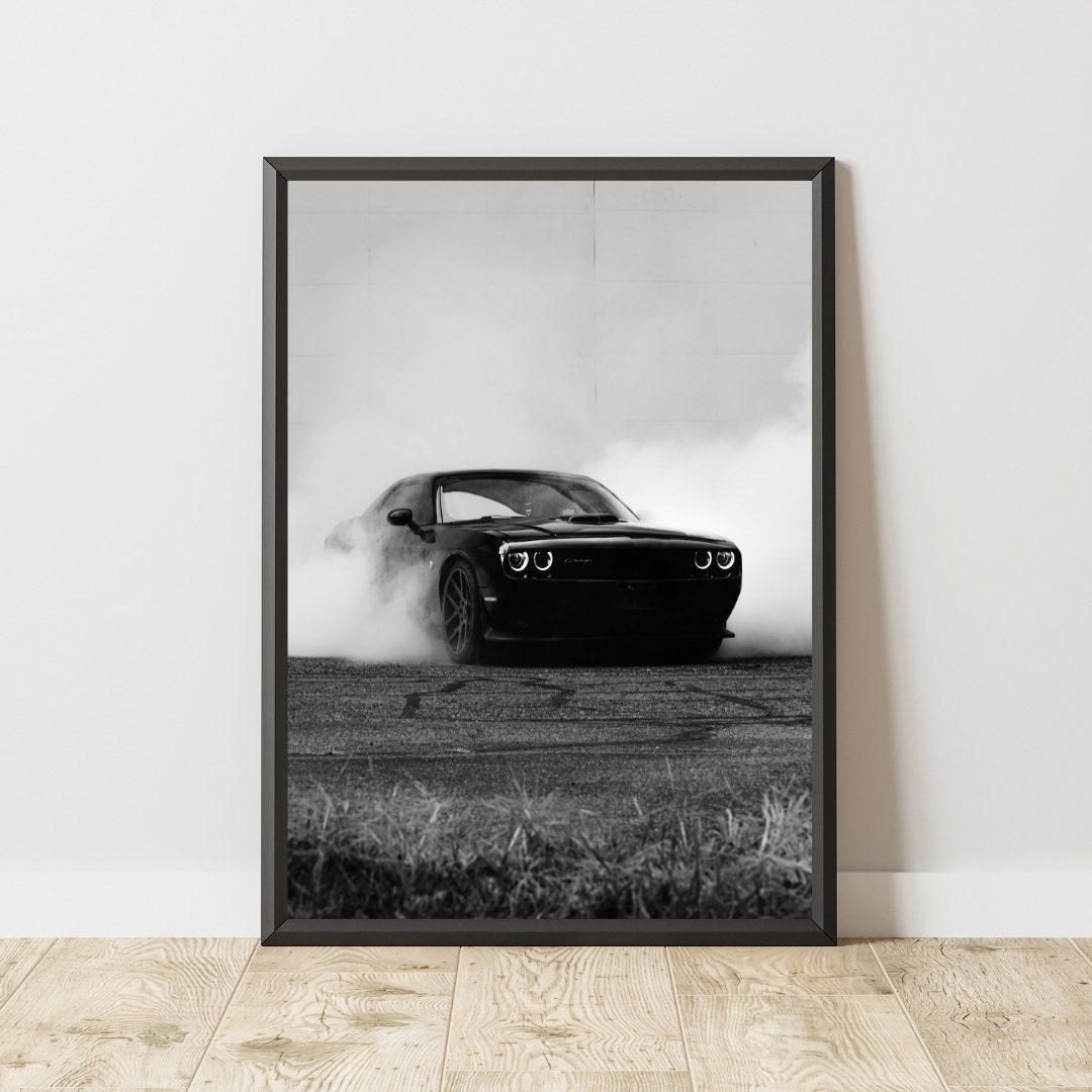 Dodge Challenger Poster, Dodge Challenger Print, Dodge Challenger Wall ...
