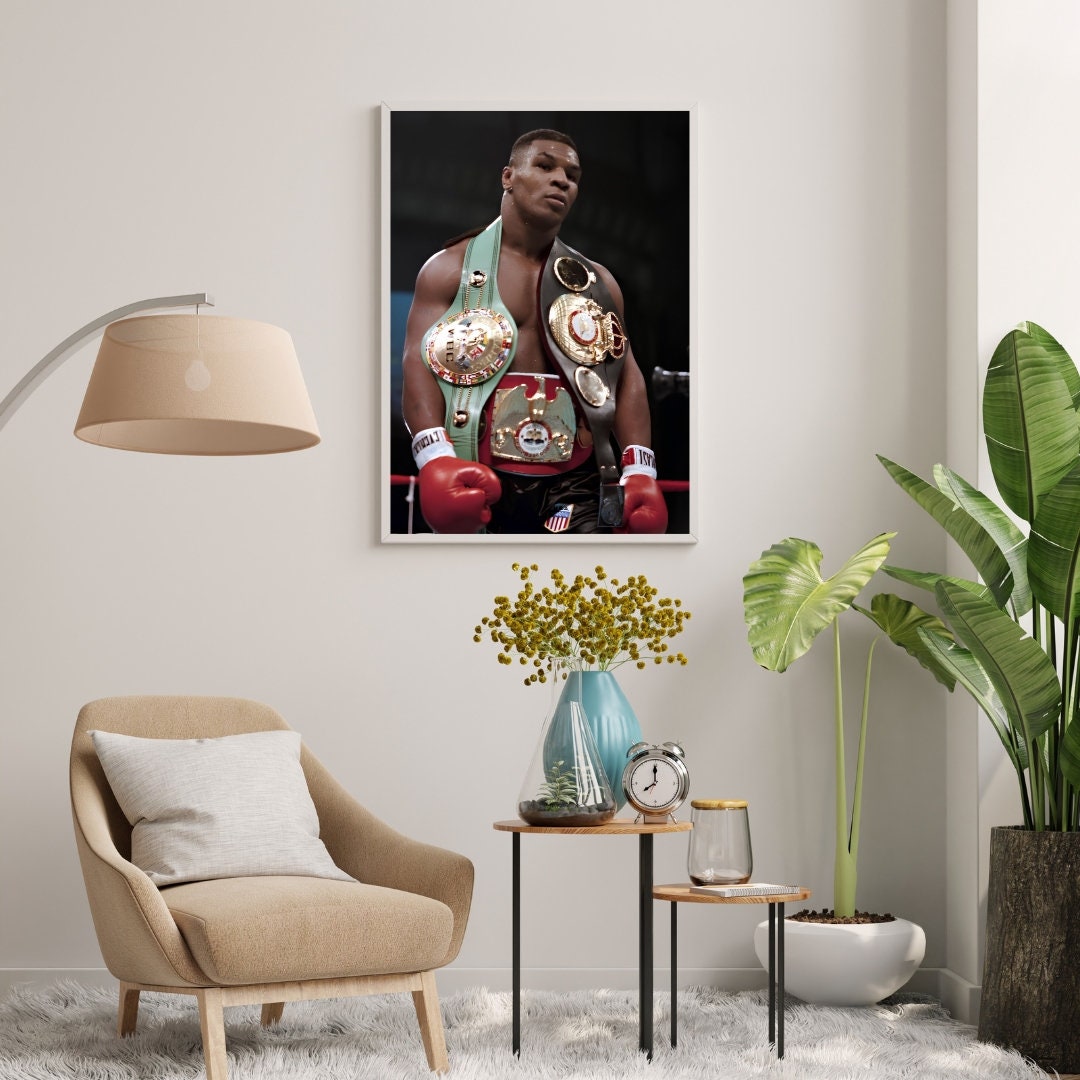 Mike Tyson Poster, Mike Tyson Print, Mike Tyson Wall Art, Boxing Poster ...