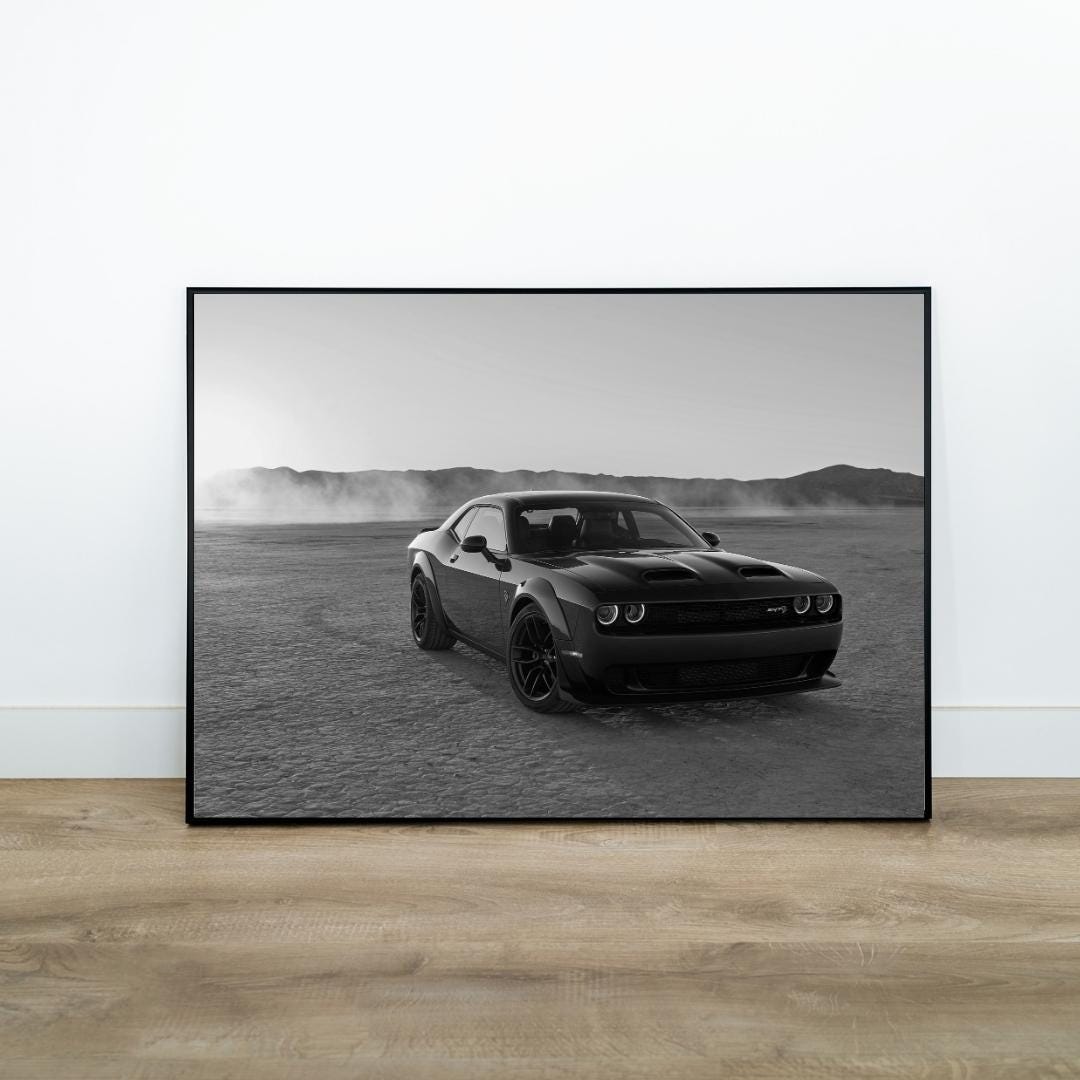 Dodge Challenger Poster, Dodge Challenger Print, Dodge Challenger Wall ...