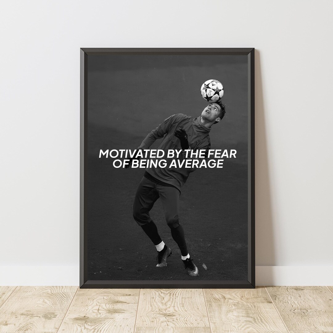 Cristiano Ronaldo Poster, Cristiano Ronaldo Print, Cristiano Ronaldo ...