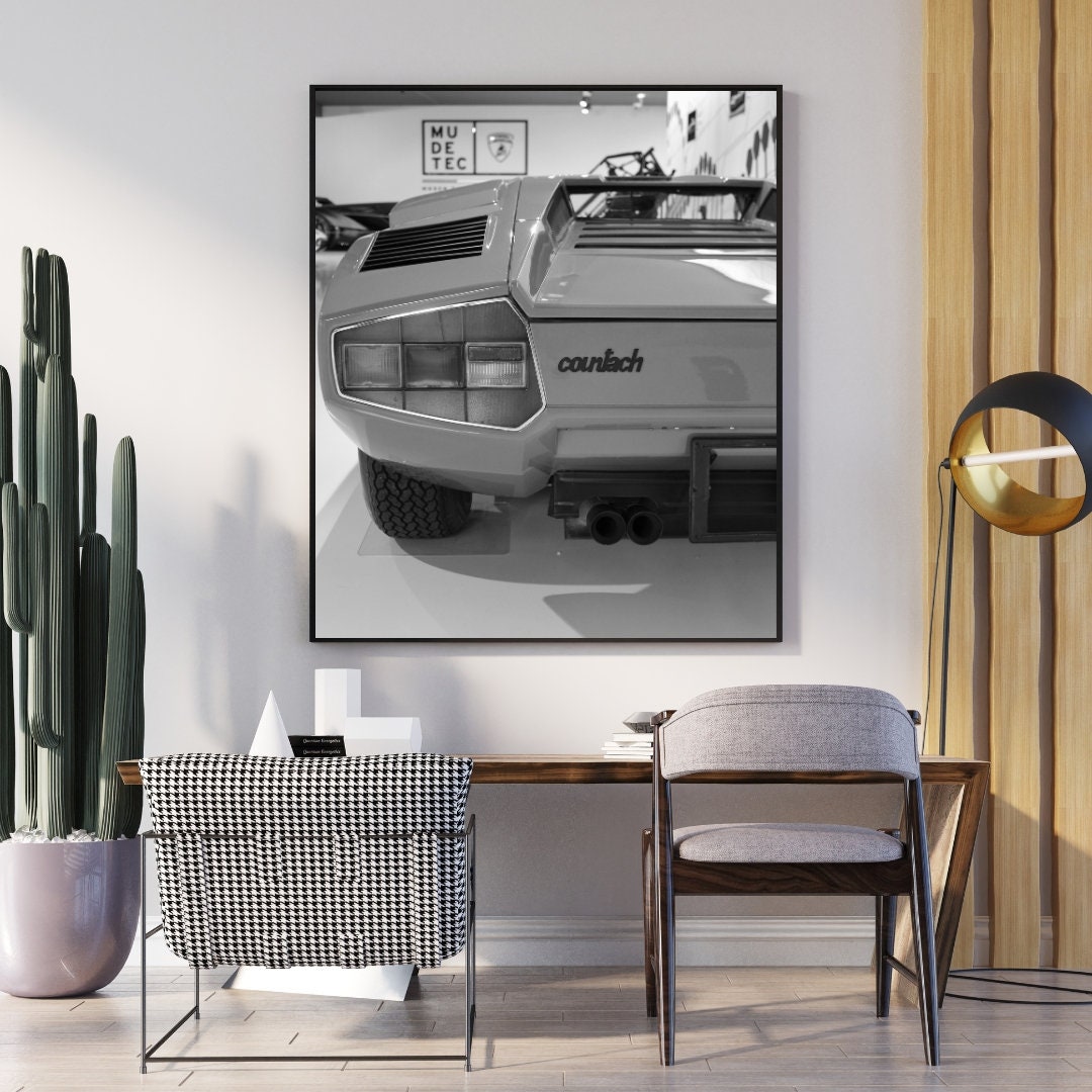 Vintage Lamborghini Countach Poster Lamborghini Countach - Etsy